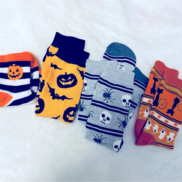 Accessories | Halloween Sock Bundle Of Four | Poshmark